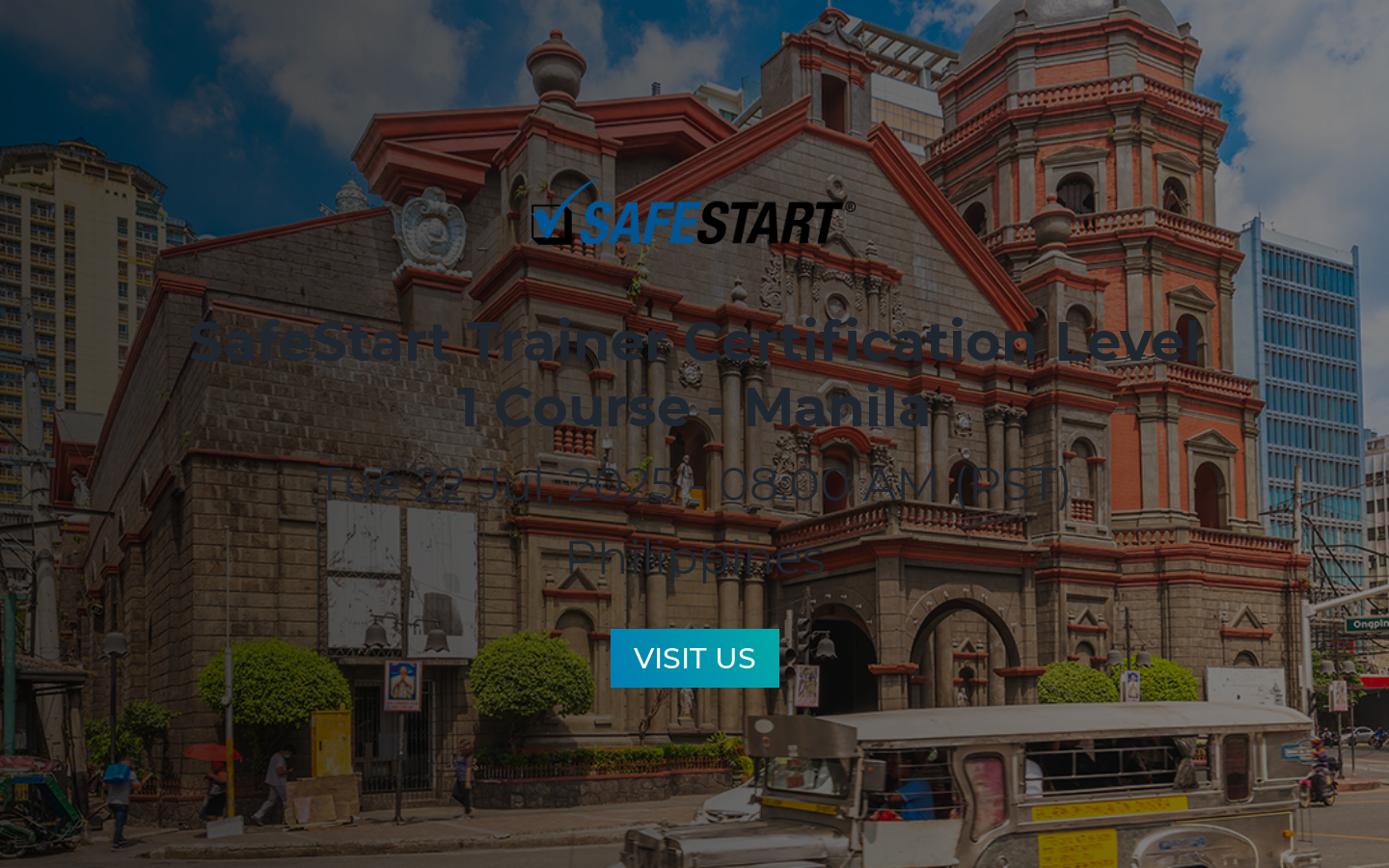 SafeStart Trainer Certification Level 1 Course - Manila